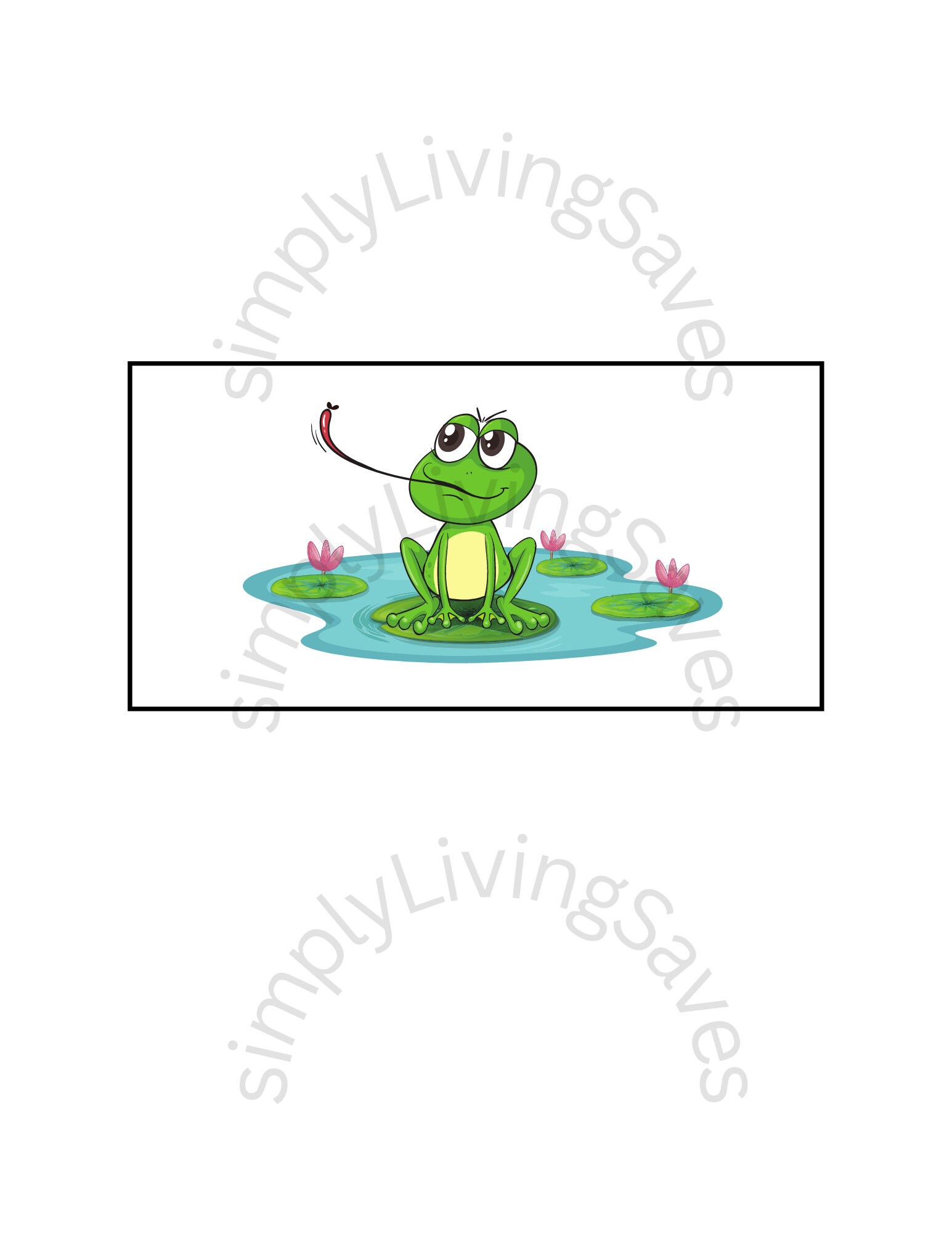 Cute Lily Pad/frog Board Game Challenge - Etsy