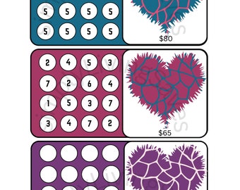 Cute A6 Zoo Animal Savings Challenge Set - Etsy