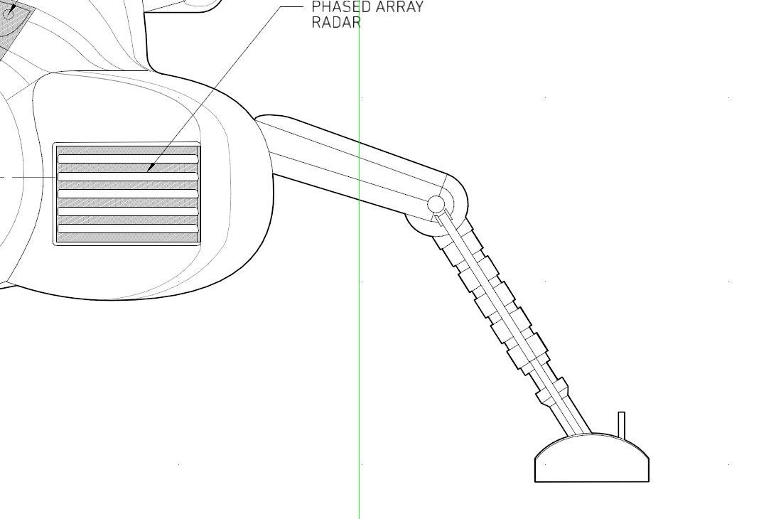 Large Blueprint of SHADO Interceptor From the Gerry Anderson Television ...