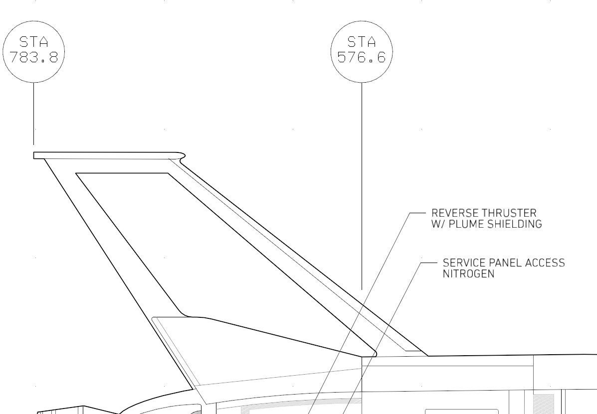 Large Blueprint of SHADO Interceptor From the Gerry Anderson Television ...