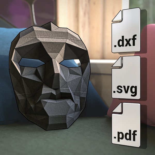 Front Man Mask - Etsy