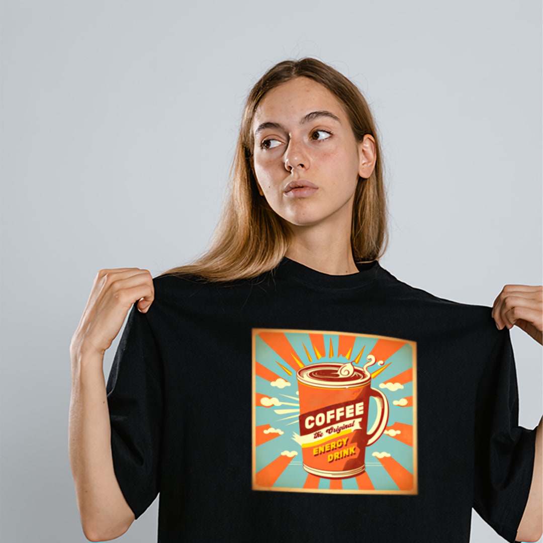 Coffee, the Original Energy Drink, Unisex, Heavy Blend Crewneck ...