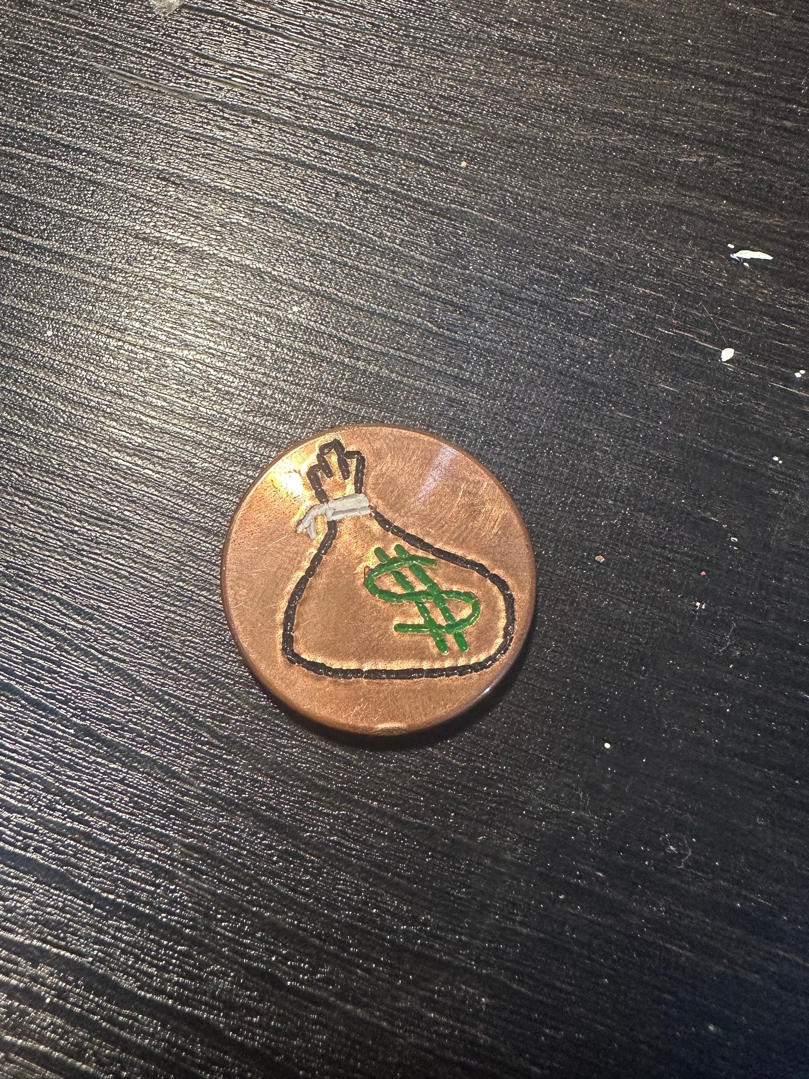 Hand Made cash is King Copper Golf Ball Marker - Etsy