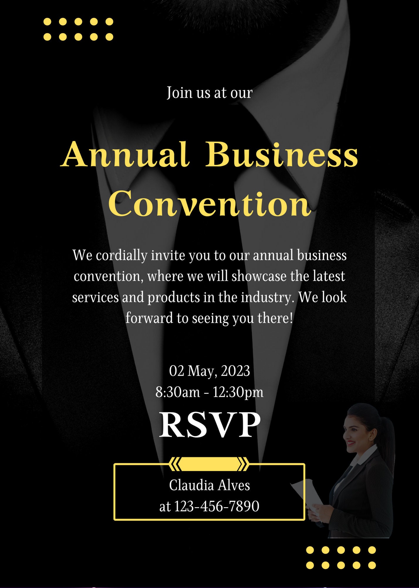 Corporate Event Invitation Templates - Etsy