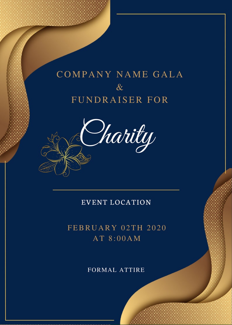 Corporate Event Invitation Templates - Etsy