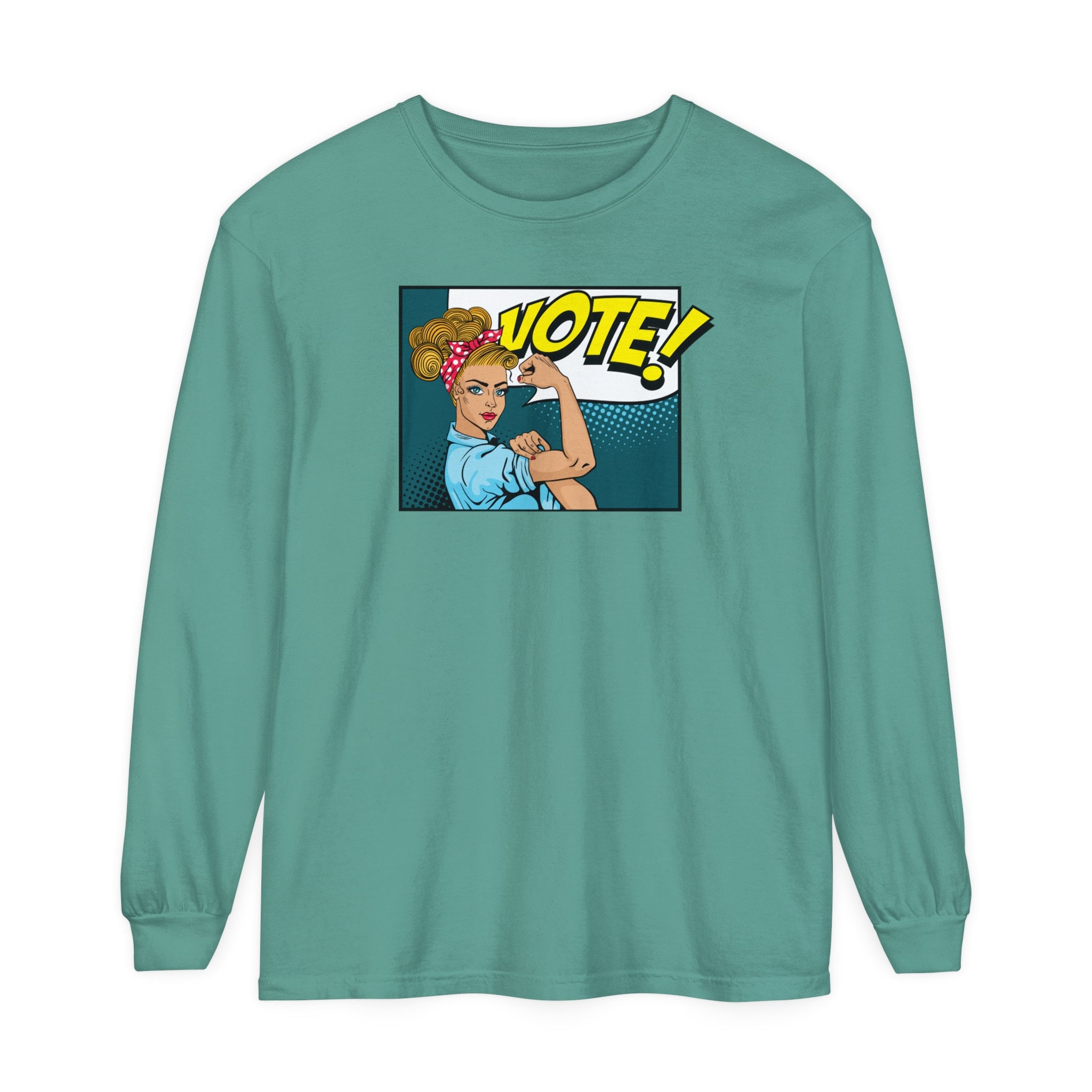 Long Sleeve T Shirt Vote Election Shirt Vote Shirts Politics Shirt