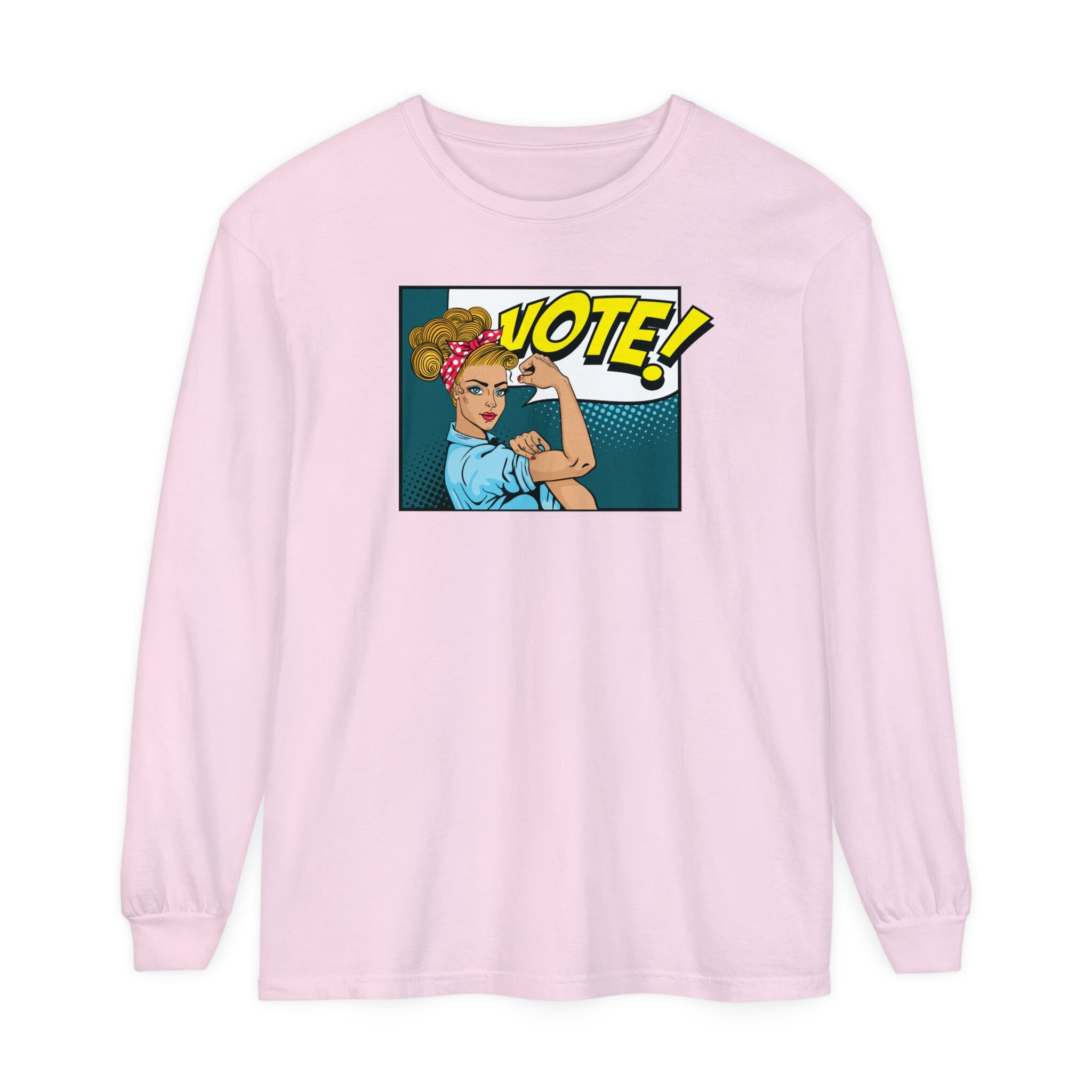 Long Sleeve T Shirt Vote Election Shirt Vote Shirts Politics Shirt