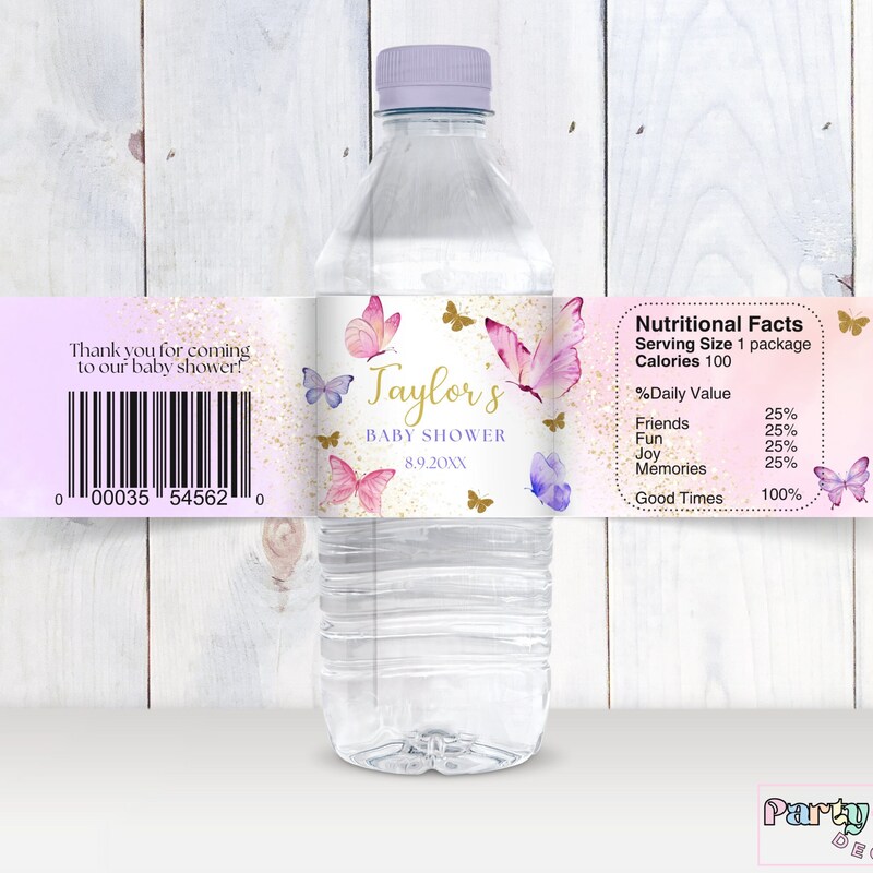 Butterfly Label - Etsy