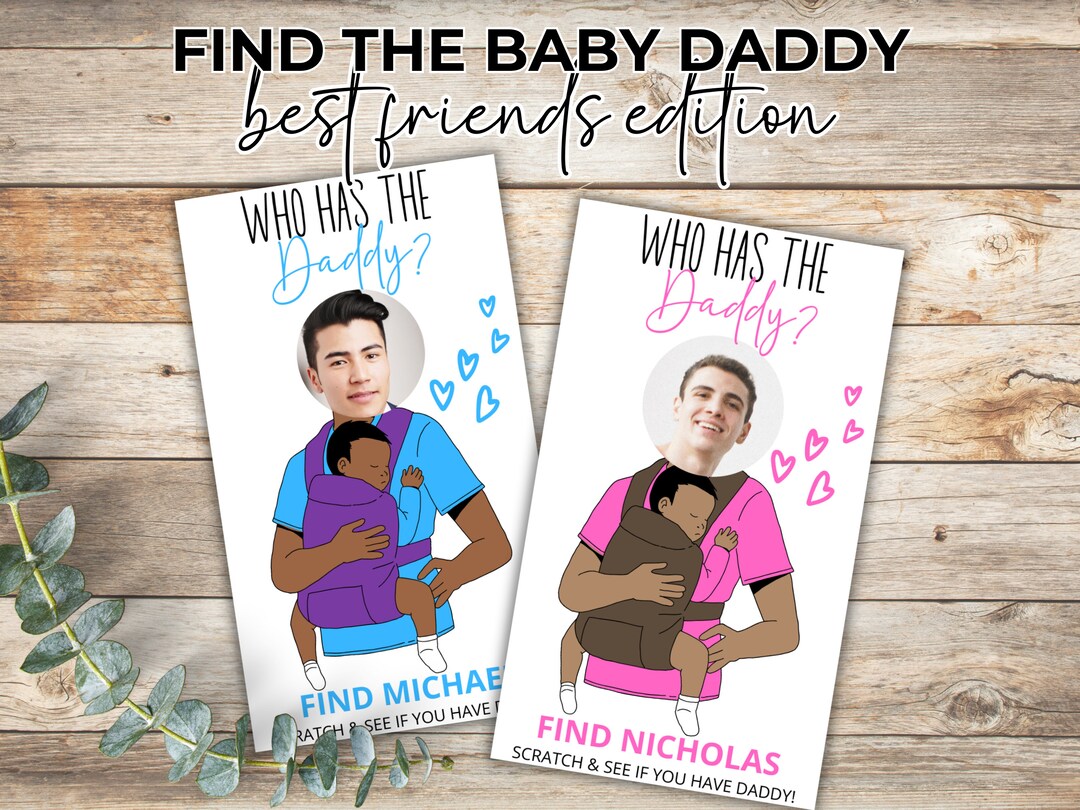 Bestfriend Edition: Who Has the Dad Game Template, Editable Guess Who ...