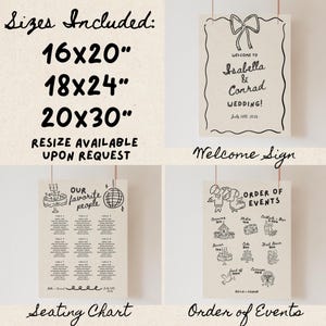 Funky Whimsical Signs, Hand Drawn Welcome Sign, Retro Illustration Yard ...