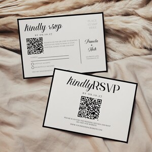 Classic Old Money Invitation for Wedding, Minimalist Classy Wedding ...