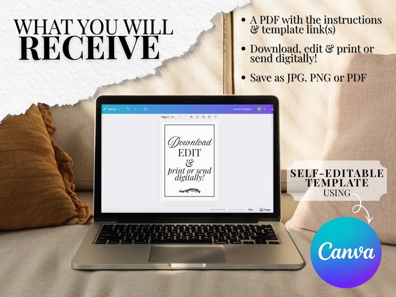 Wildflower Graduation Sign Template, Editable Floral Party Decor ...