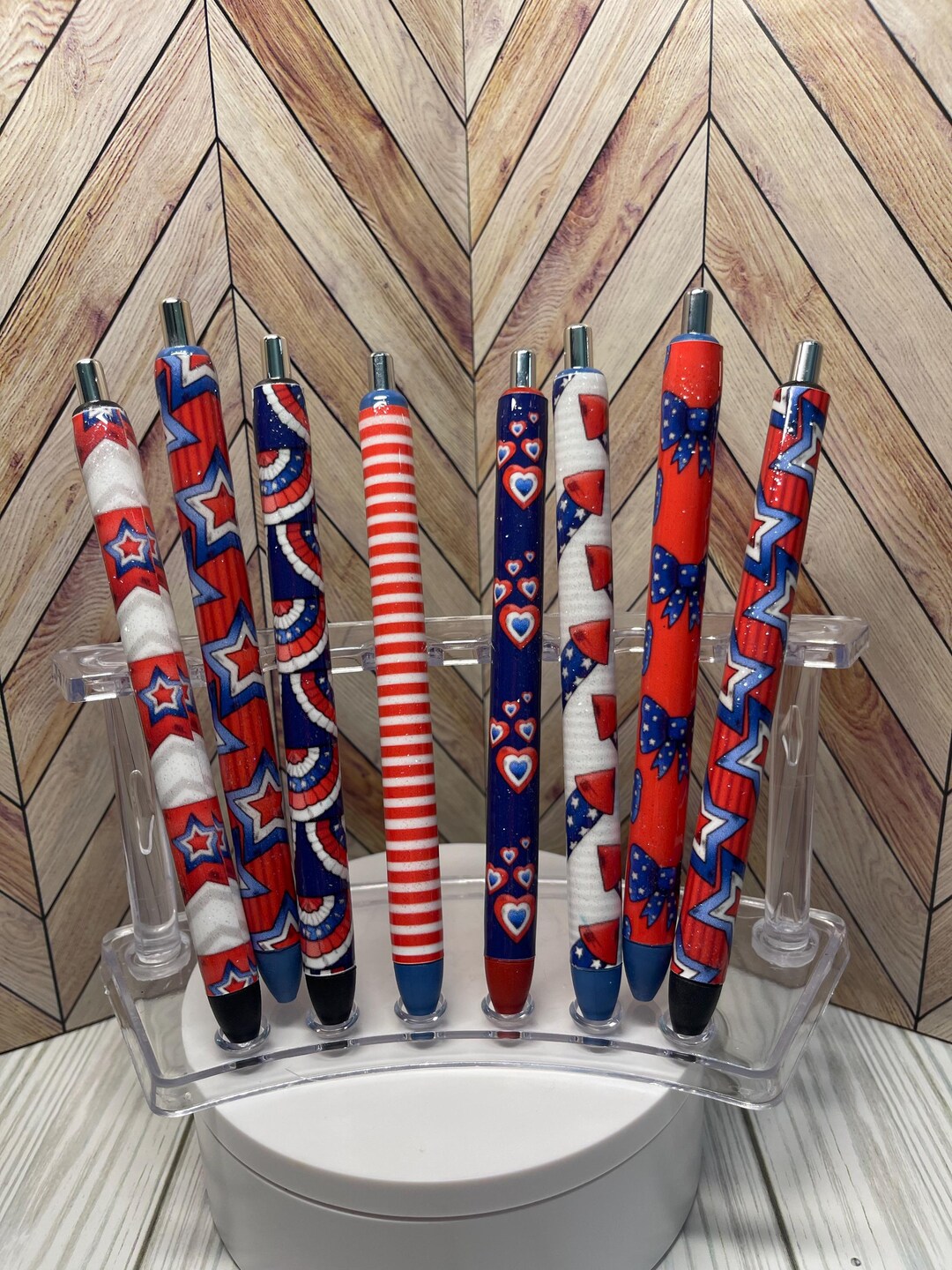 Patriotic Glitter Ink Joy Pen: Red, White & Blue - Etsy