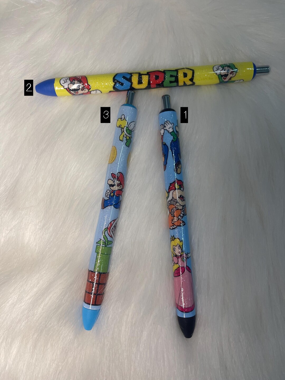 Super Mario Pens - Etsy