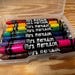 Custom Glitter Crayon Epoxy Pens: Handmade Ink Joy Pen - Etsy