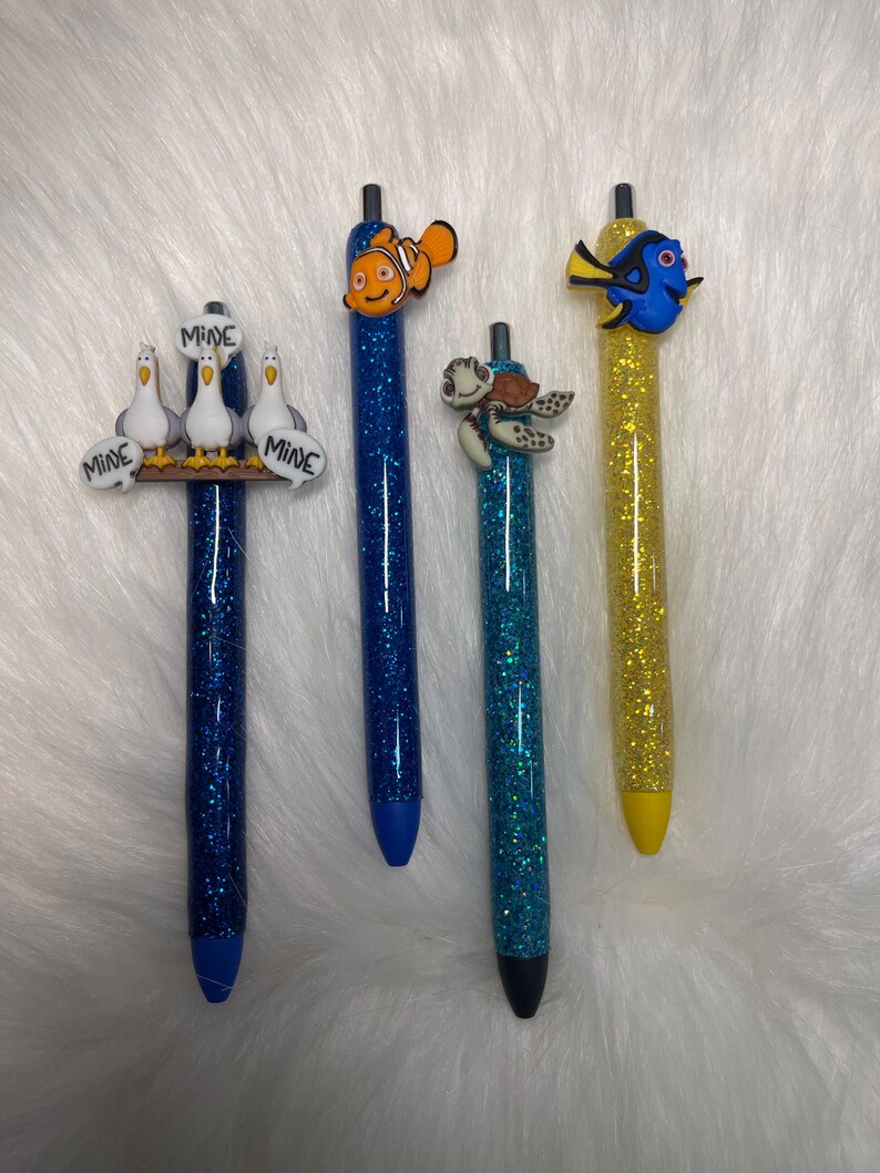 Finding Nemo Glitter Pens - Etsy