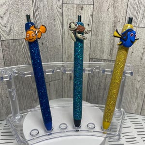 Finding Nemo Glitter Pens set of 3 - Etsy