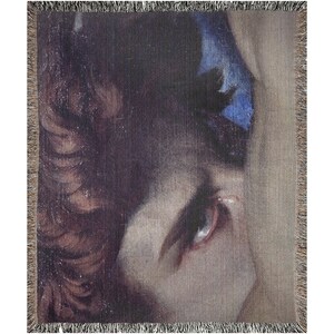 Fallen Angel Alexandre Cabanel Woven Throw Blankets: Dark Academia Goth ...