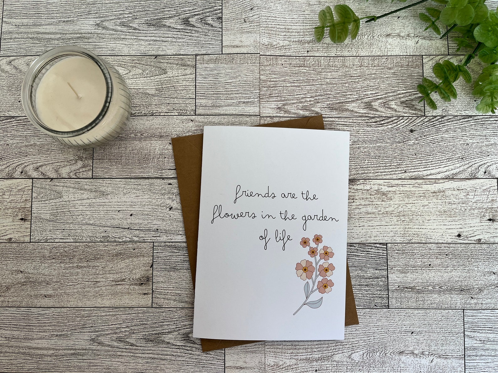 Beautiful Boho Celebration of Friendship Cards Set of 4 - Etsy