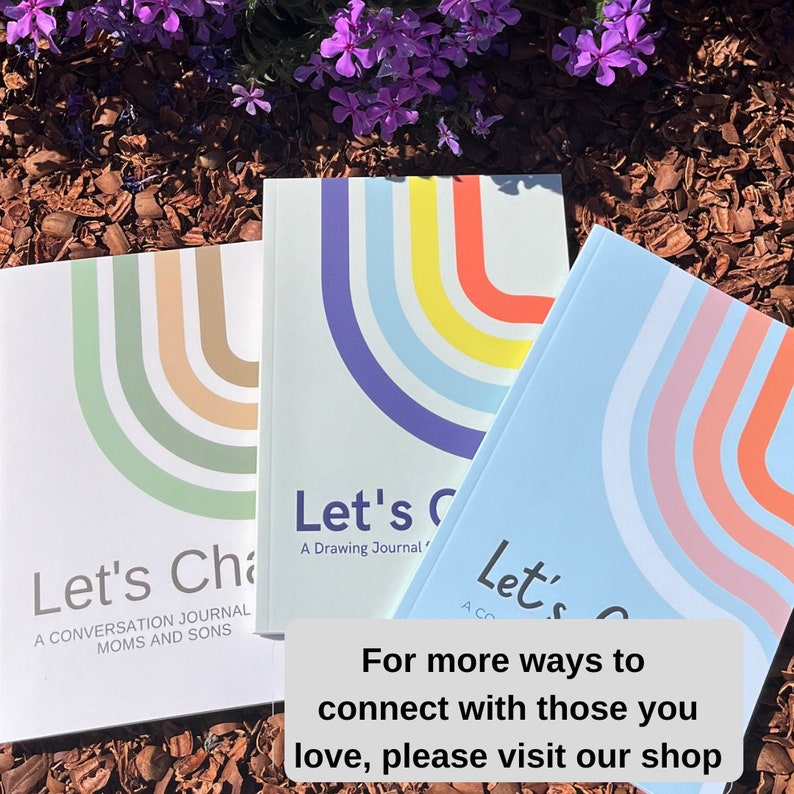 Parent Child Journal With Drawing Prompts to Start Conversations Great ...