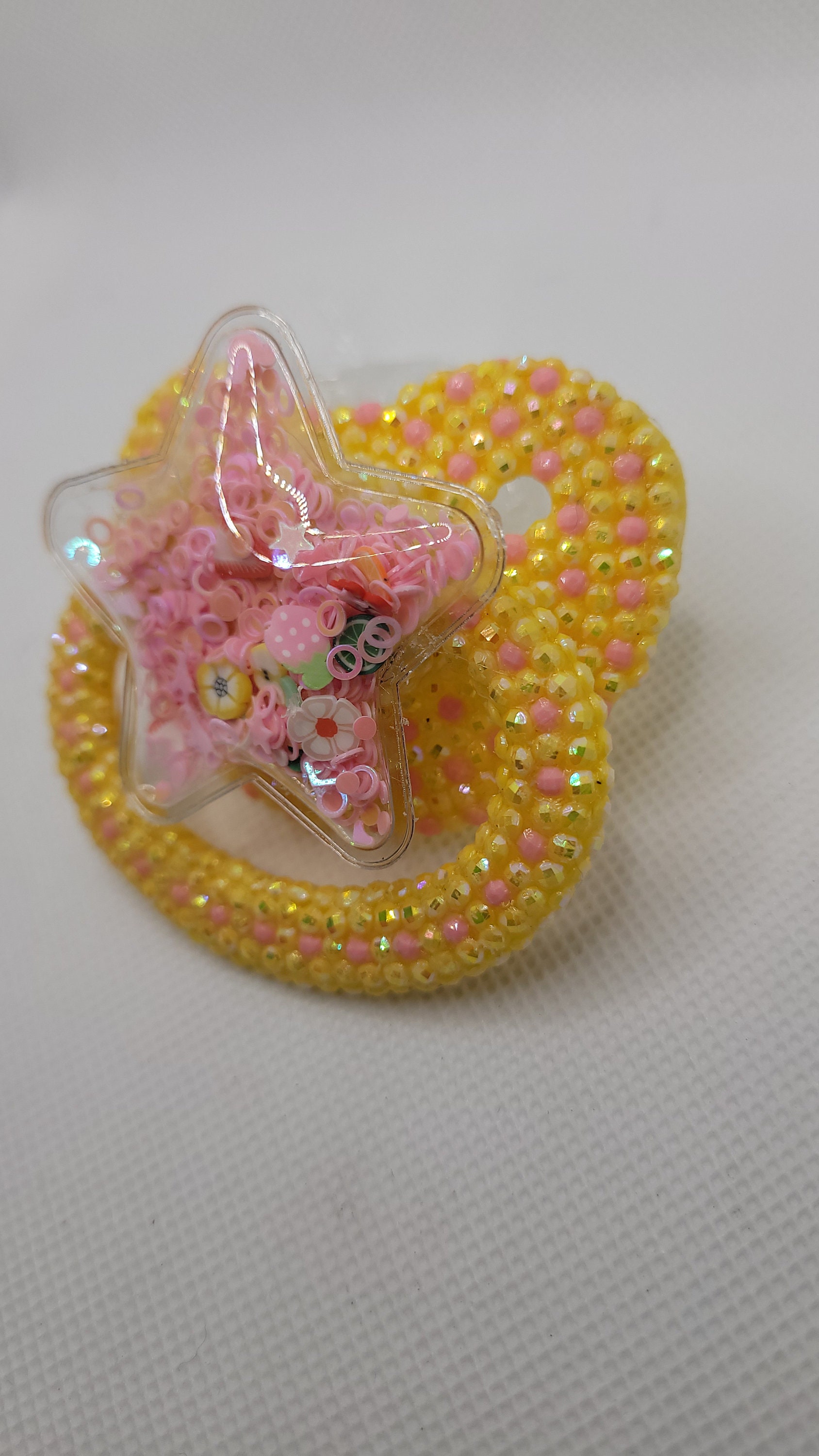 Summer Star Adult Deco Paci With Fidget Toy - Etsy