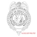 USCG Maritime, Law Enforcement, Coast Guard ME, Police Badge ,vector ...