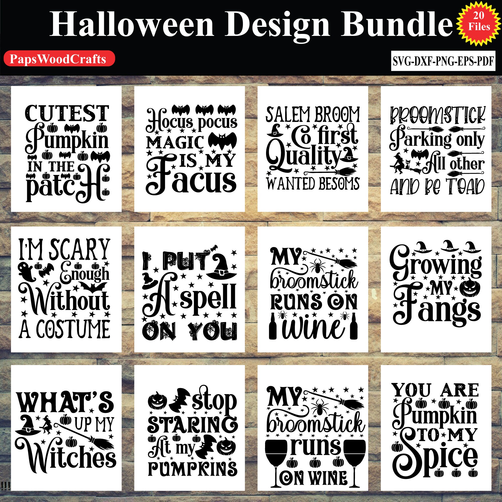 Laser Cut File, Halloween , Xtool ,lightburn, Glowforge, Flux TS2 ...