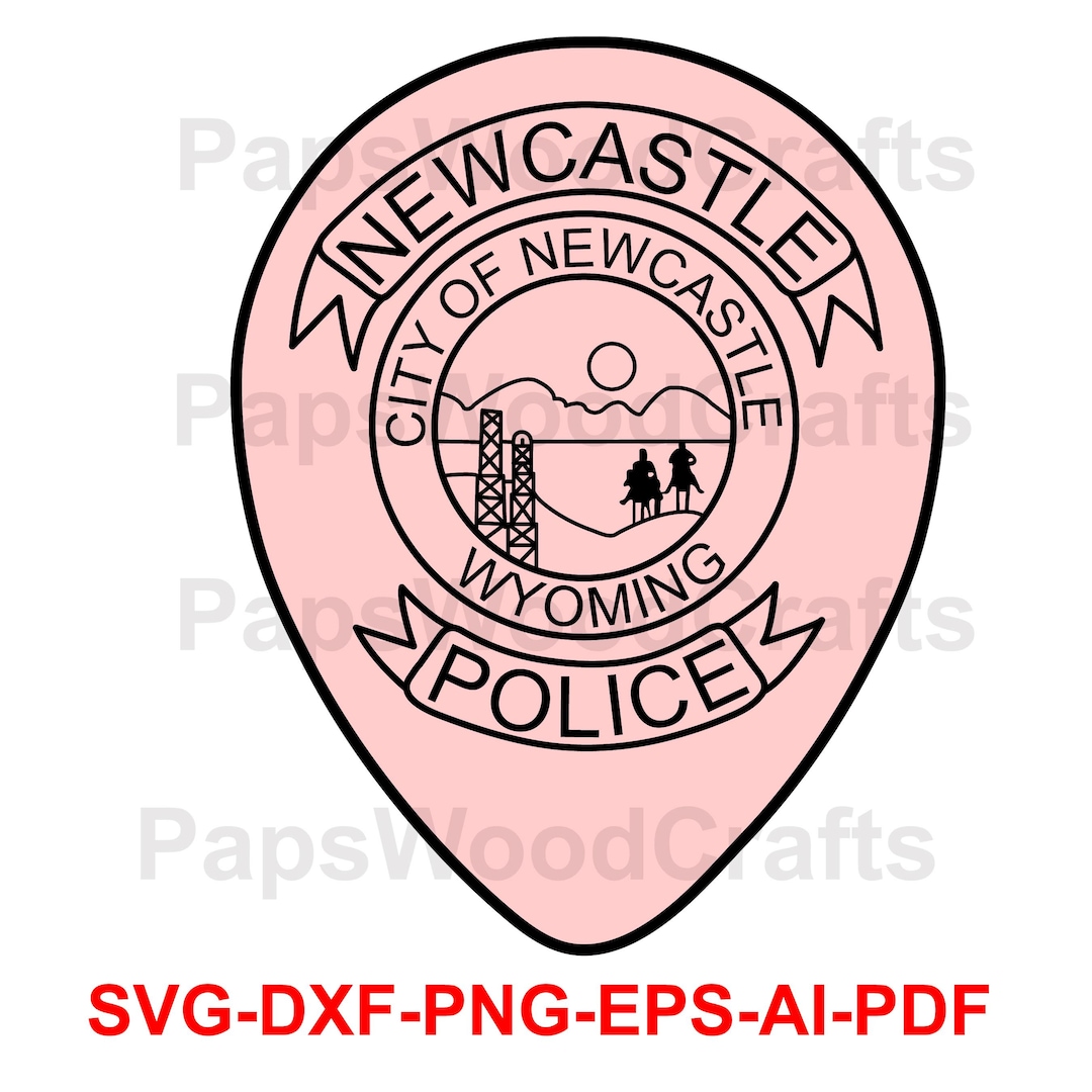 Newcastle, Police, Department, Badge, Logo, Seal, Custom, Ai, Vector ...