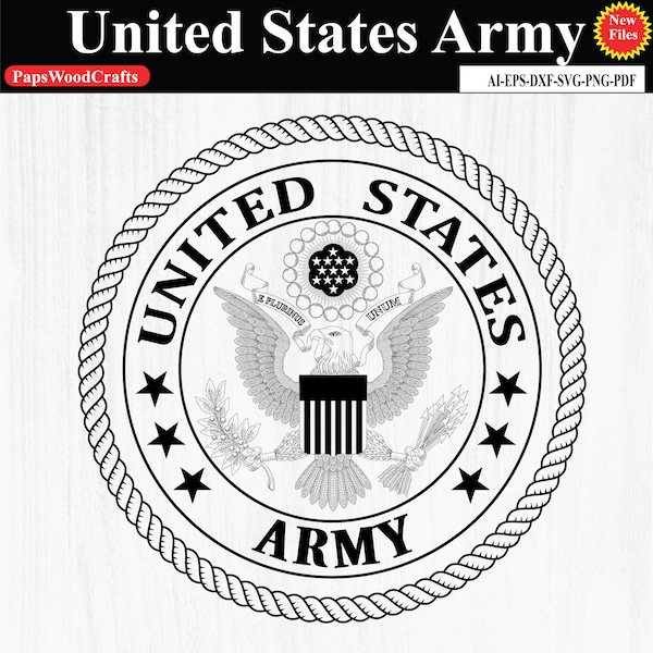 Us Army Svg - Etsy