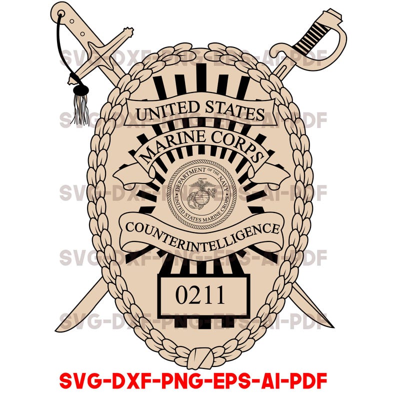 United States, Marine Corps, Logo, Badge, Laser Cutting, Vector Art ...