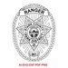 Ranger, Park District, Stark County, Badge, Seal, Logo, Laser Cutting ...