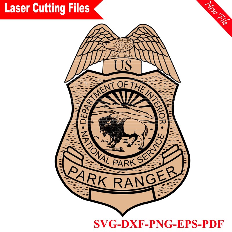 Park Ranger Badge - Etsy