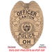 Canton Police, Ohio Officer Badge, Seal, Laser Cutting, Vector Art, Cut ...