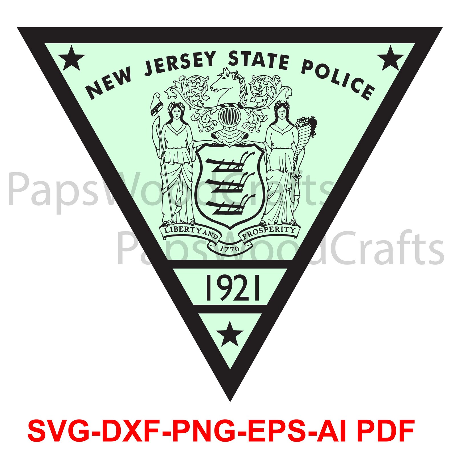 New Jersey, State Police, Badge, Seal, Custom, Ai, Logo, Vector, SVG ...