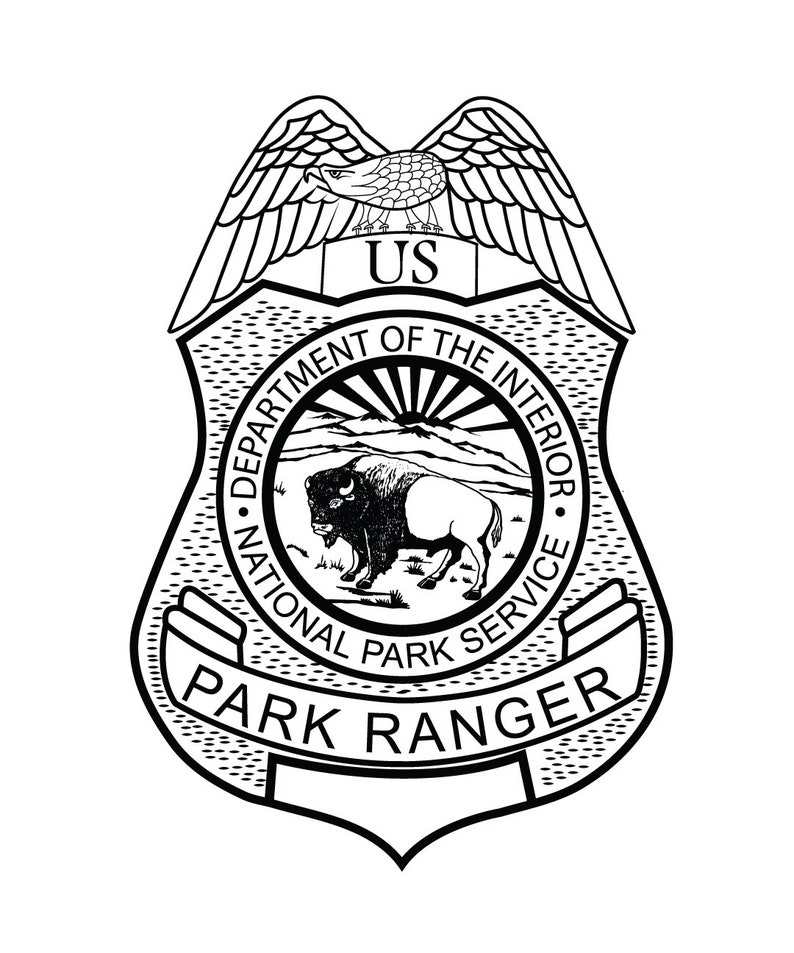 Us-department-of-the-interior-national-park-service-badge Seal, Custom ...