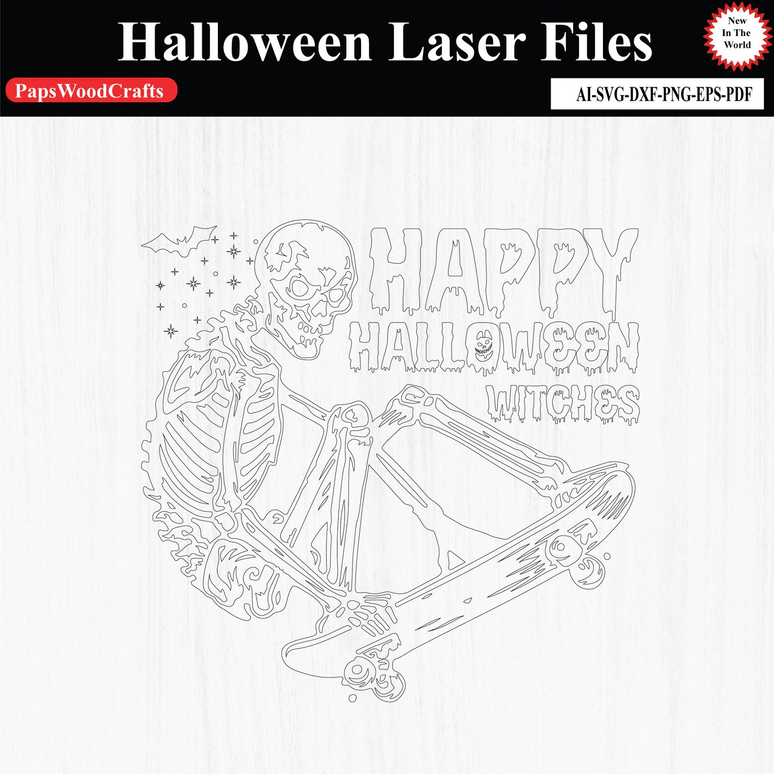 Skull Skeleton Laser Cut File Halloween Xtool lightburn - Etsy