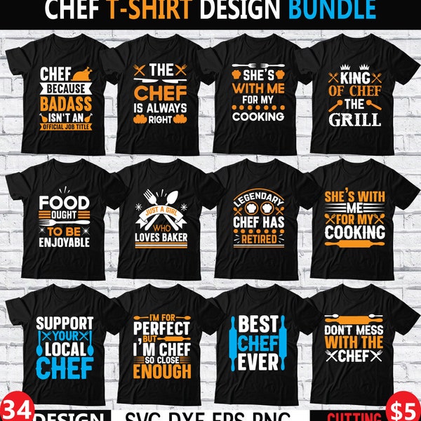 Chef Svg - Etsy