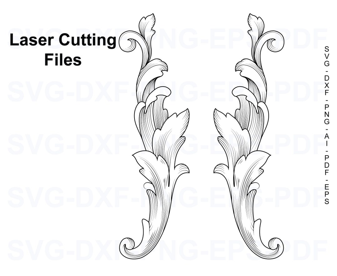 Scroll Design - Etsy