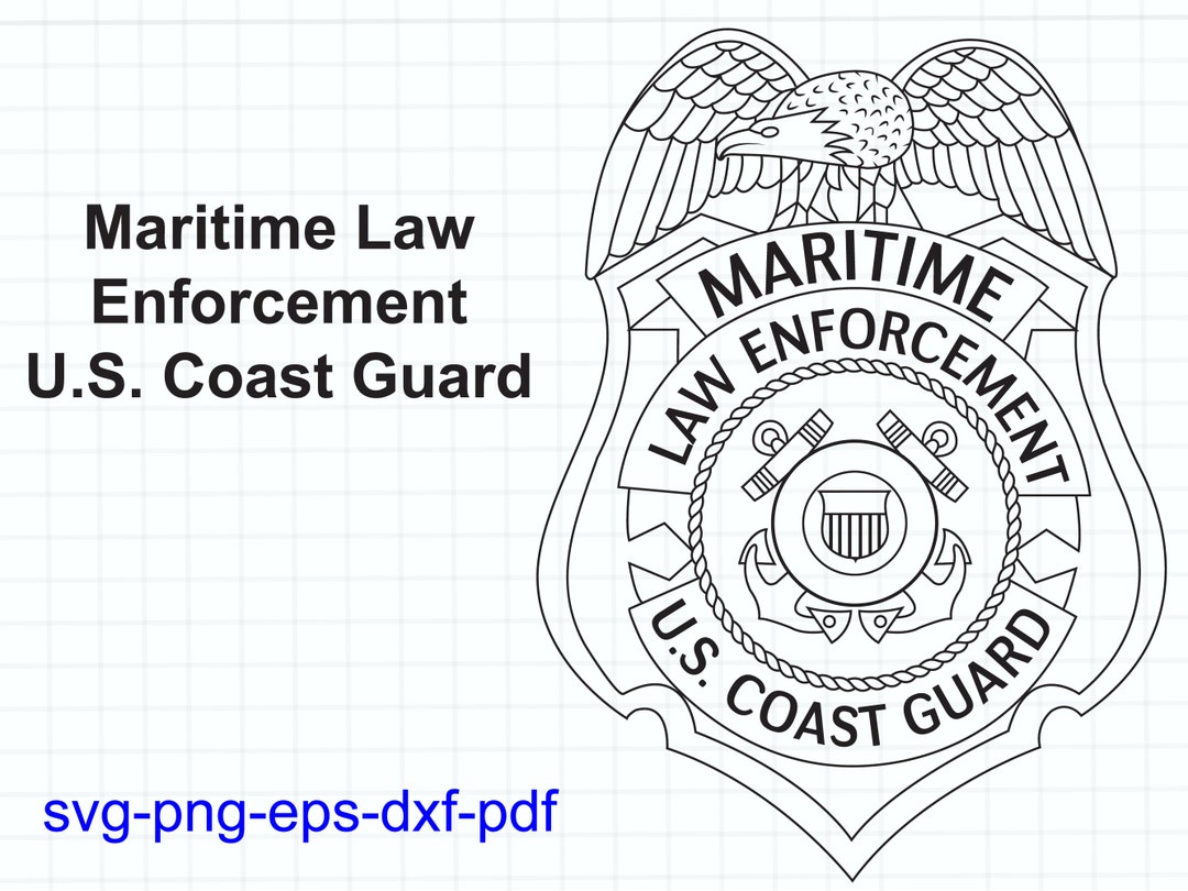 Maritime Law Enforcement U.s. Coast Guard - Etsy