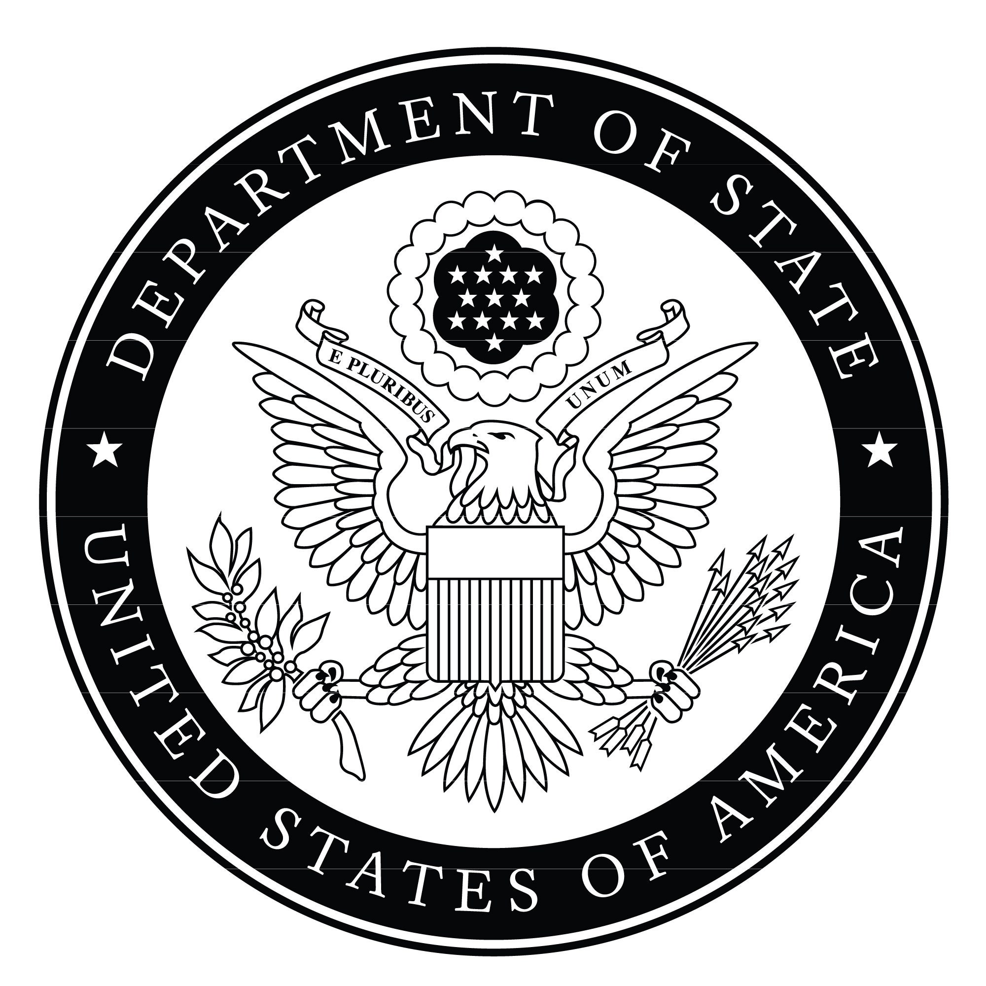 Department Of State Seal Png