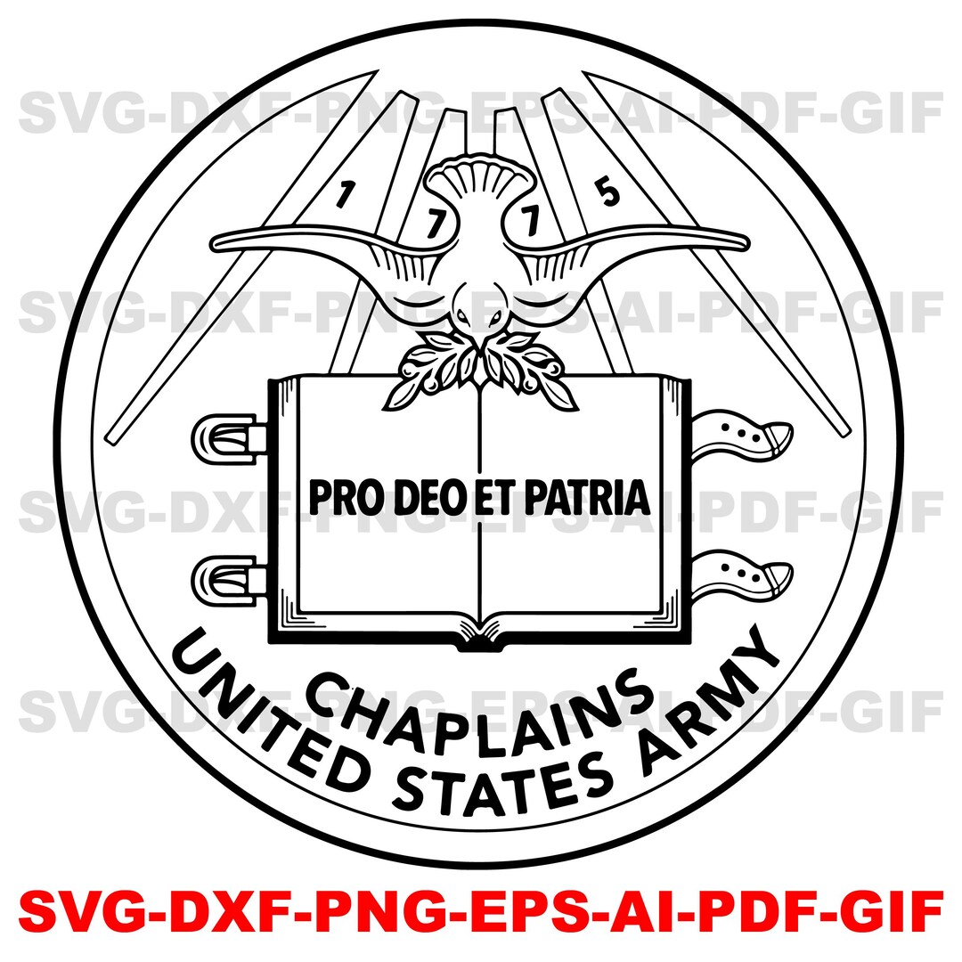 United States Army, Chaplain Corps, Branch Plaque, Logo, Badge, Laser ...