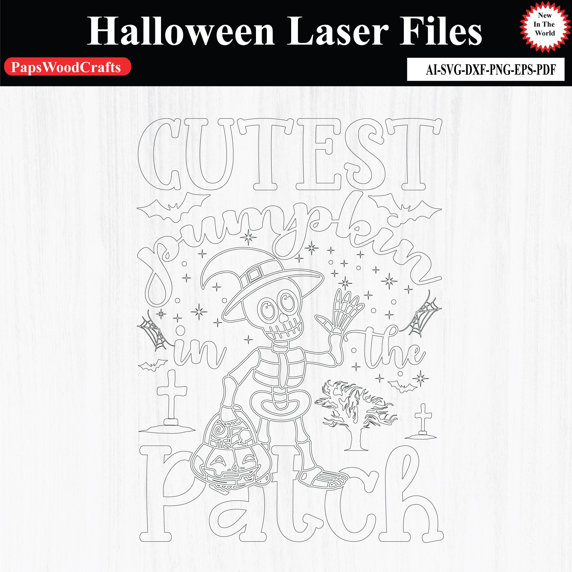 Skull Skeleton, Laser Cut File, Halloween , Xtool ,lightburn, Glowforge ...