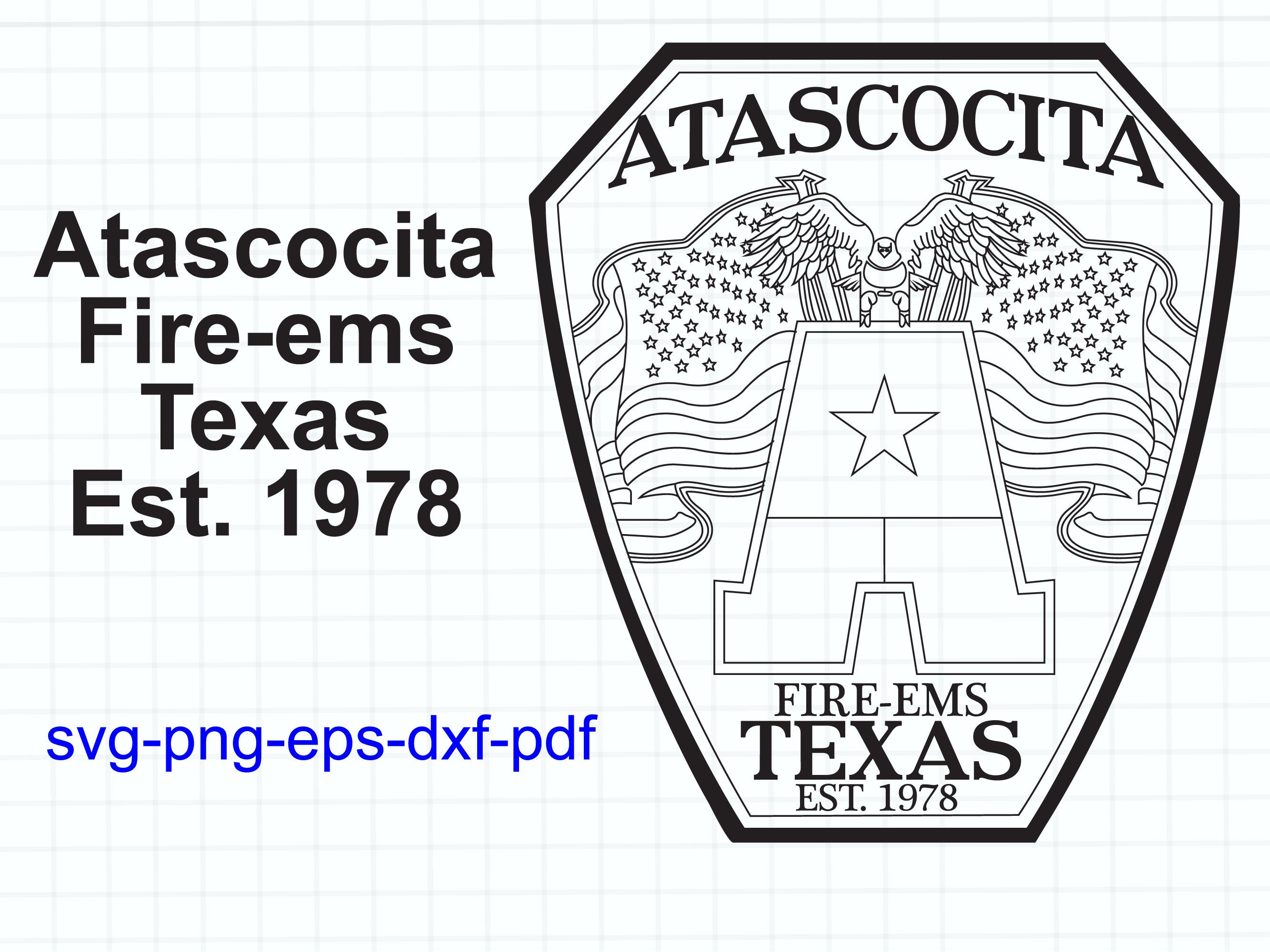 Houston, Texas, Fire Department, Patch, Logo, Seal, Badge, Custom, Ai ...