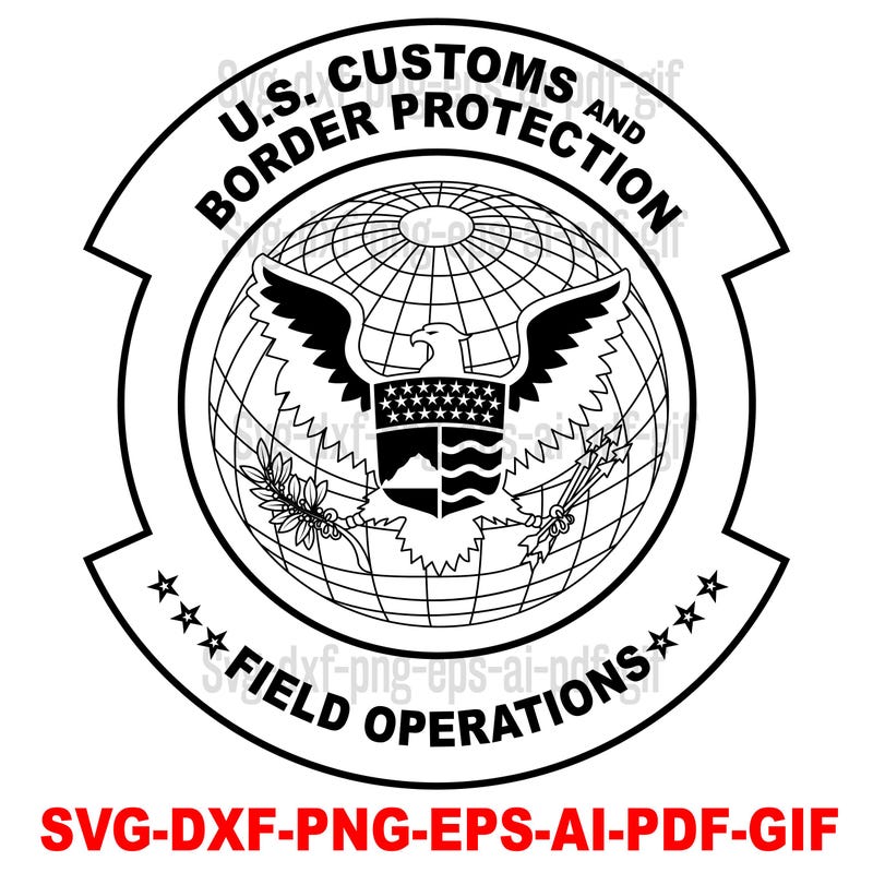 Border Patrol Logo - Etsy