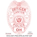 Canton Police, Ohio Officer Badge, Seal, Laser Cutting, Vector Art, Cut ...