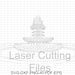 Charleston, SC Pineapple Fountain, Ai | Png | Eps | Dxf | SVG | Laser ...