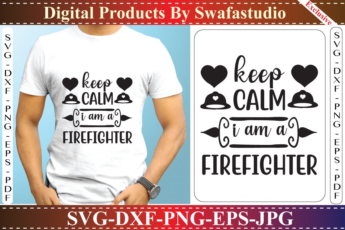 Fire Dept Svg Downloads Fire Fighter Svg Fireman Svg - Etsy