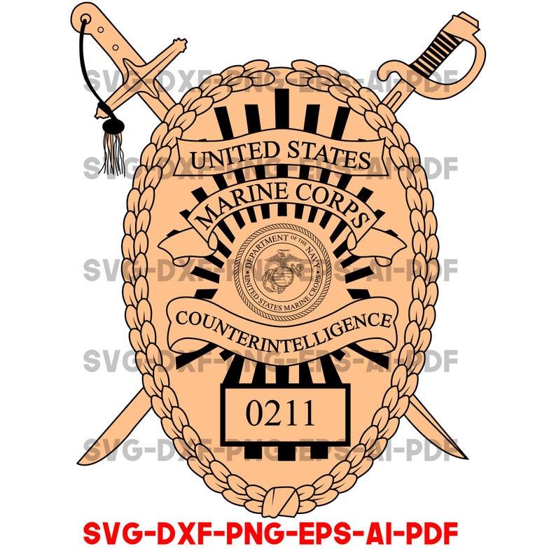 United States, Marine Corps, Logo, Badge, Laser Cutting, Vector Art ...
