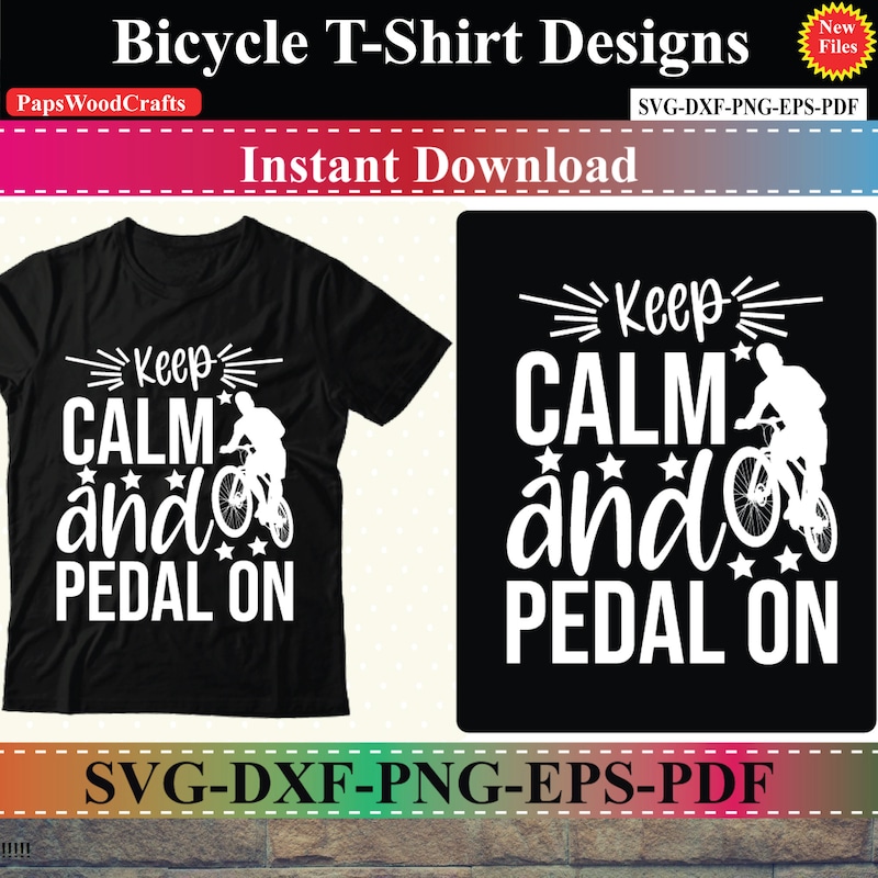 Keep Pedaling - Etsy