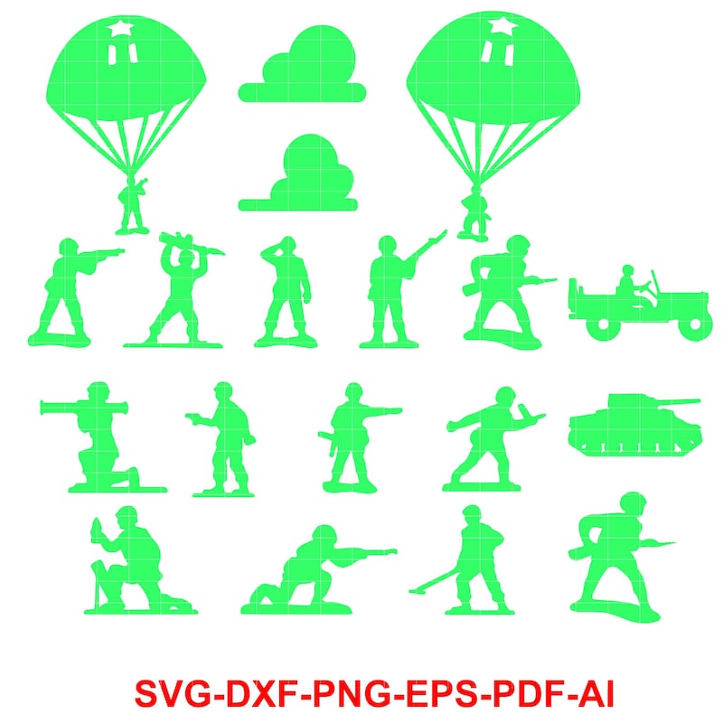 Army Men Toys - Etsy